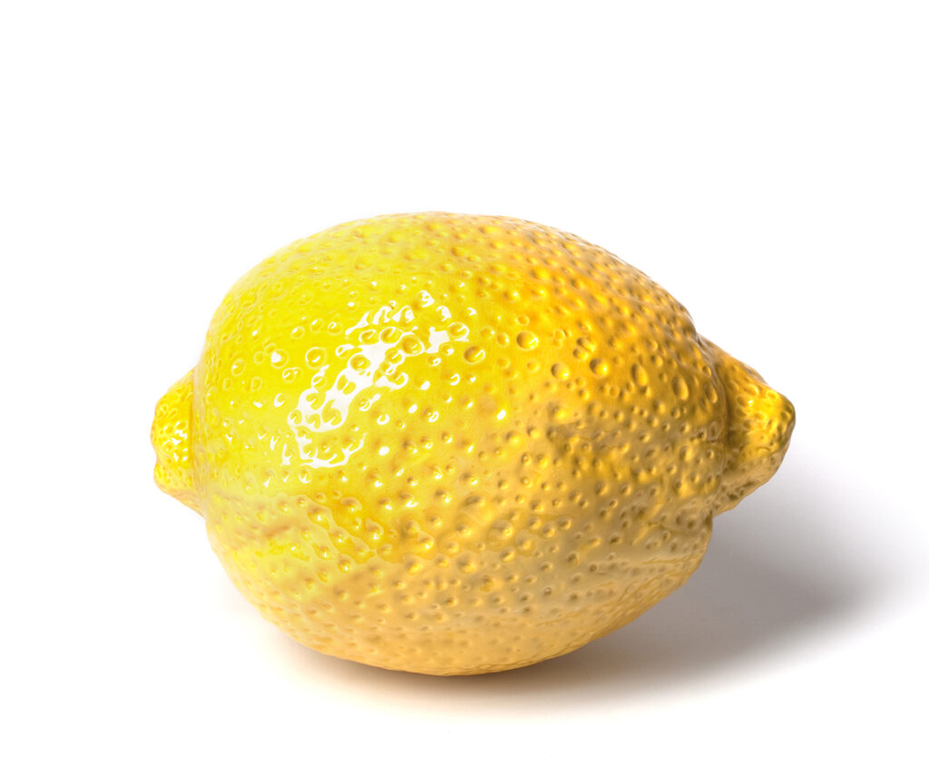 Lemon | Yellow | Sculpture - pinkpear.com.au