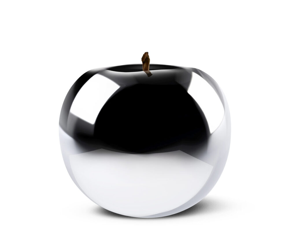 Apple | Chrome | Sculpture Plus - pinkpear.com.au